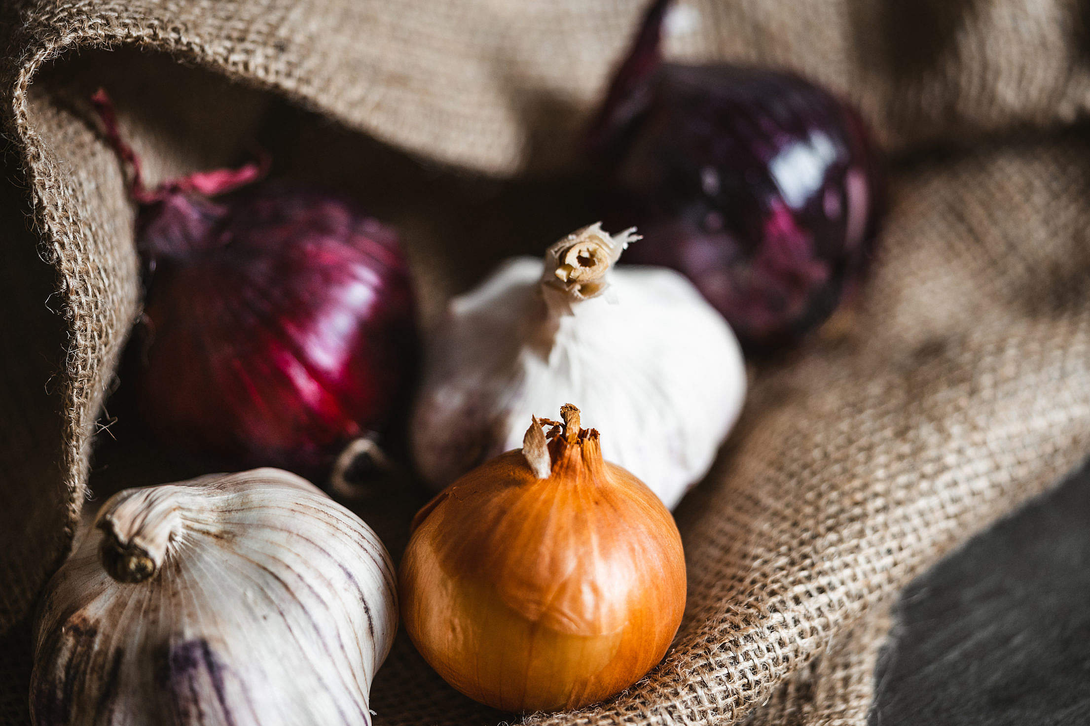 All Kinds of Onions Free Stock Photo | picjumbo