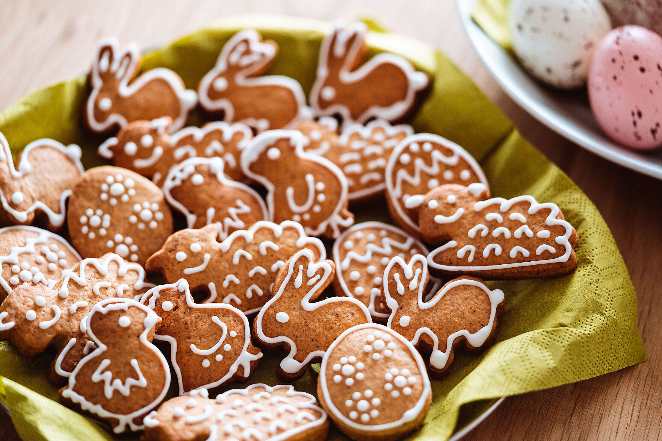 Beautiful Easter Gingerbread Cookies Free Stock Photo | picjumbo