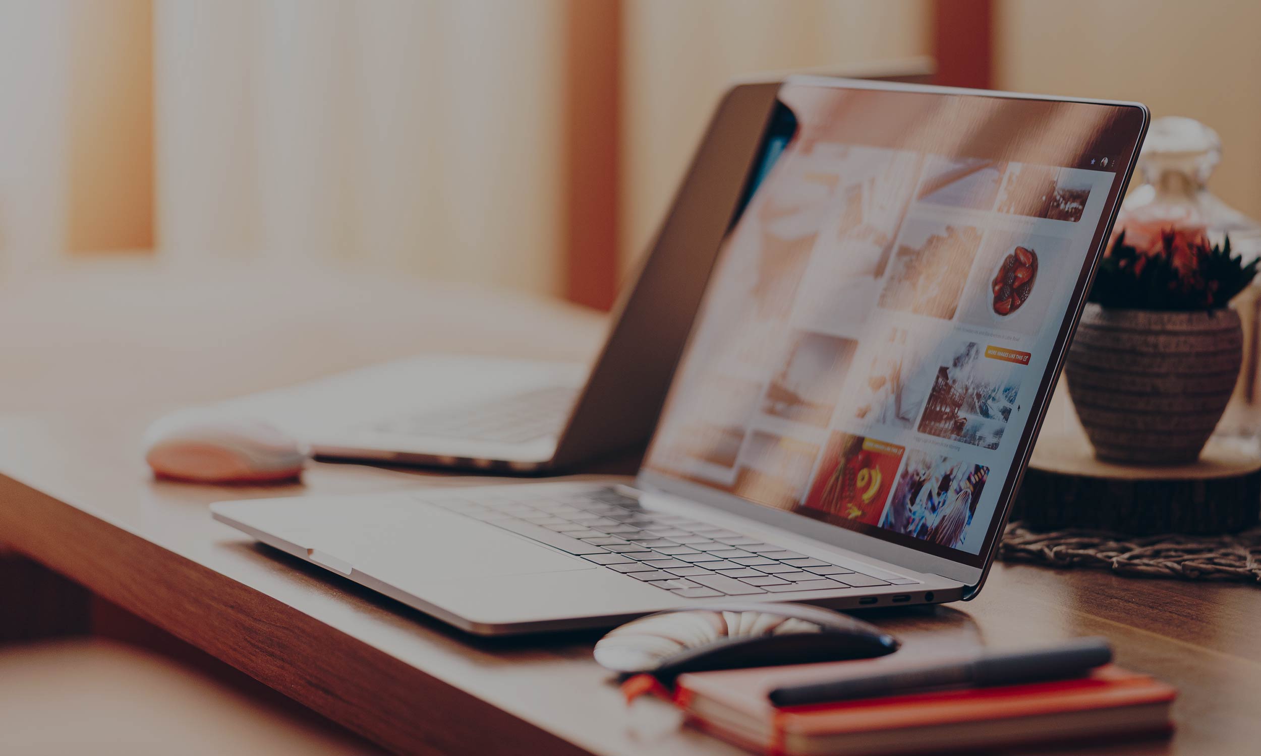 Working from Home Office Setup Free Stock Photo | picjumbo