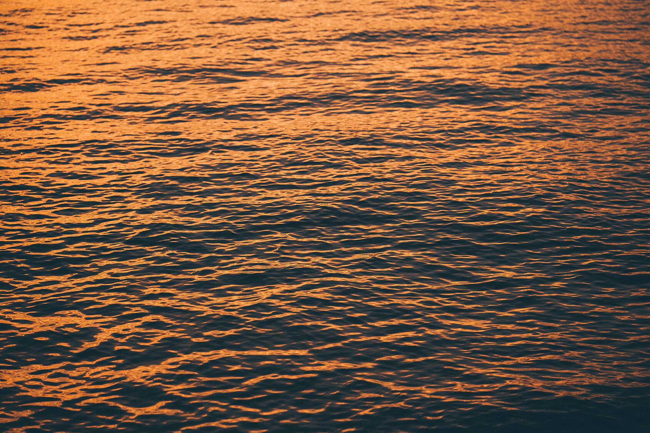 Calm Sea During Sunset Free Stock Photo | picjumbo