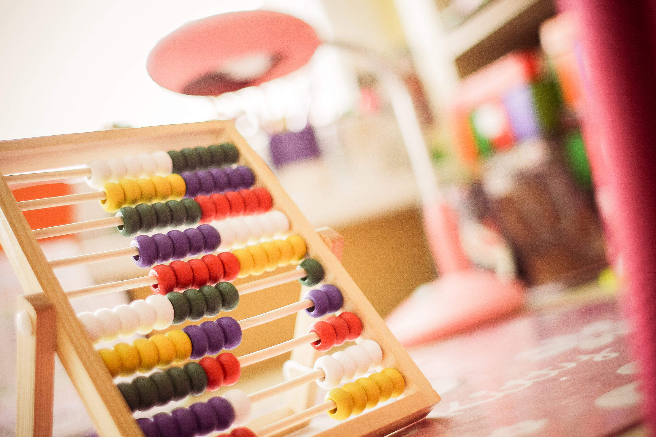 Children's Wooden Abacus Free Stock Photo | picjumbo