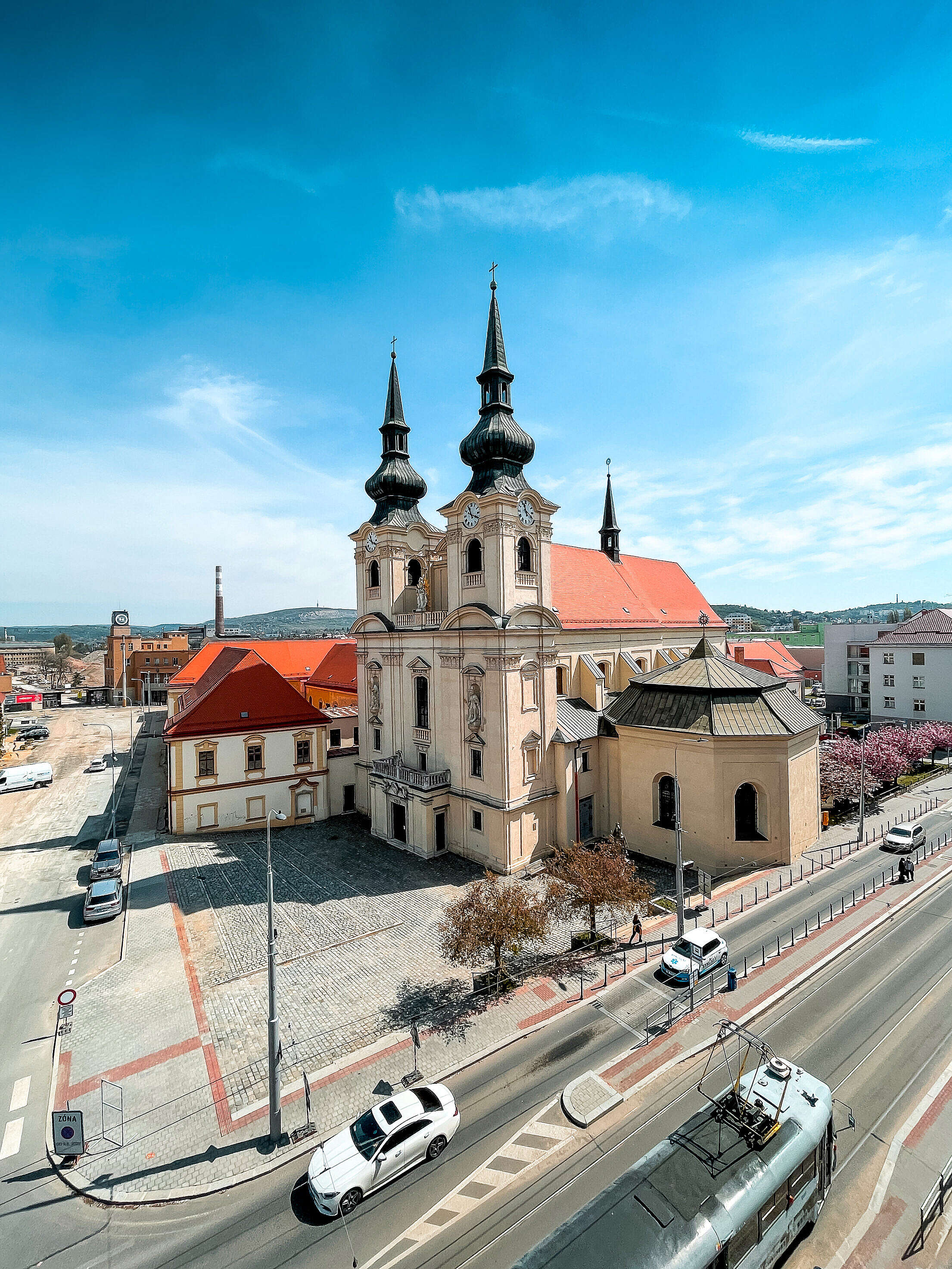 Church of the Assumption of the Virgin Mary in Brno Free Stock Photo ...