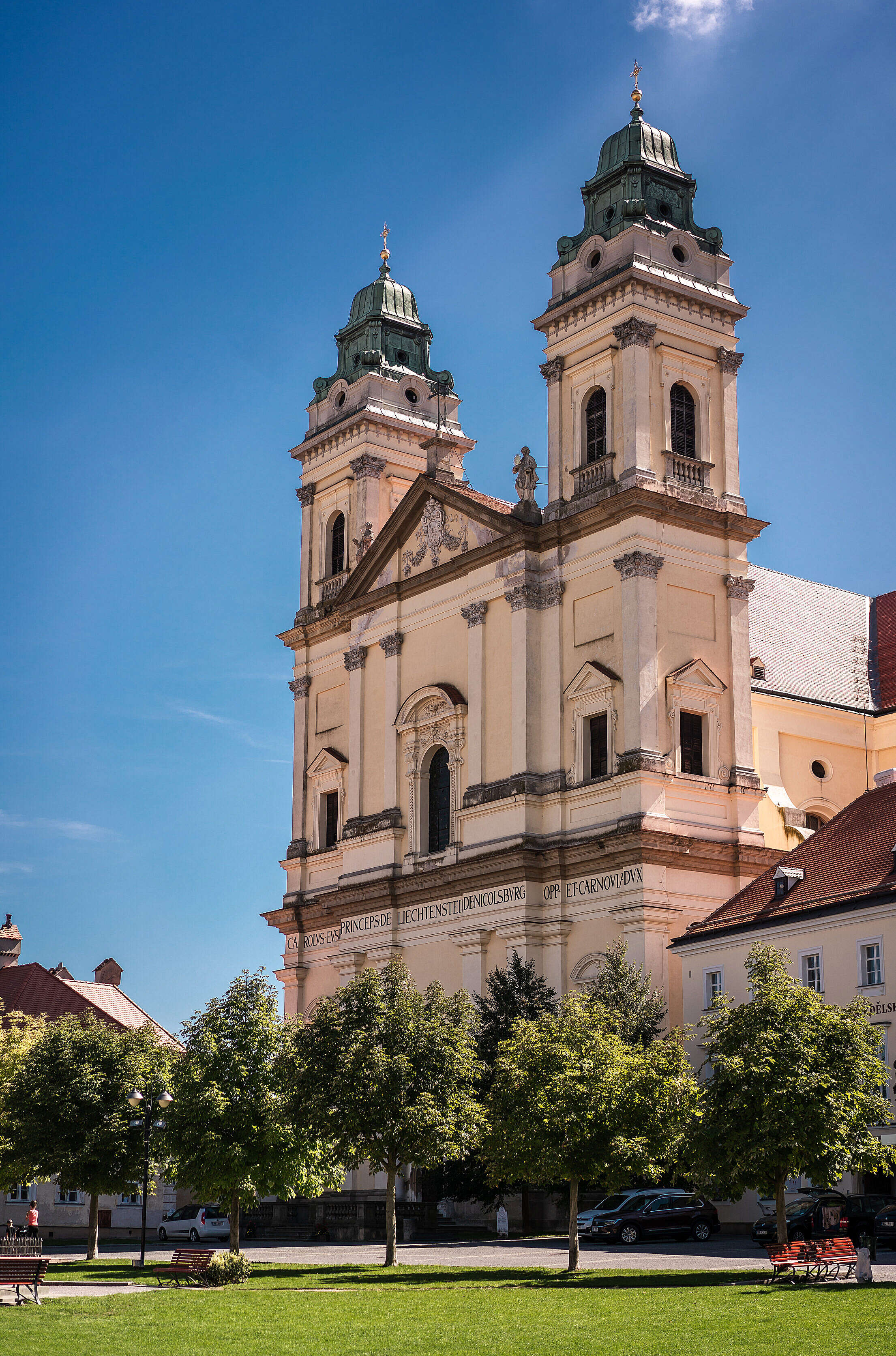 Church of The Assumption of The Virgin Mary in Valtice Free Stock Photo ...