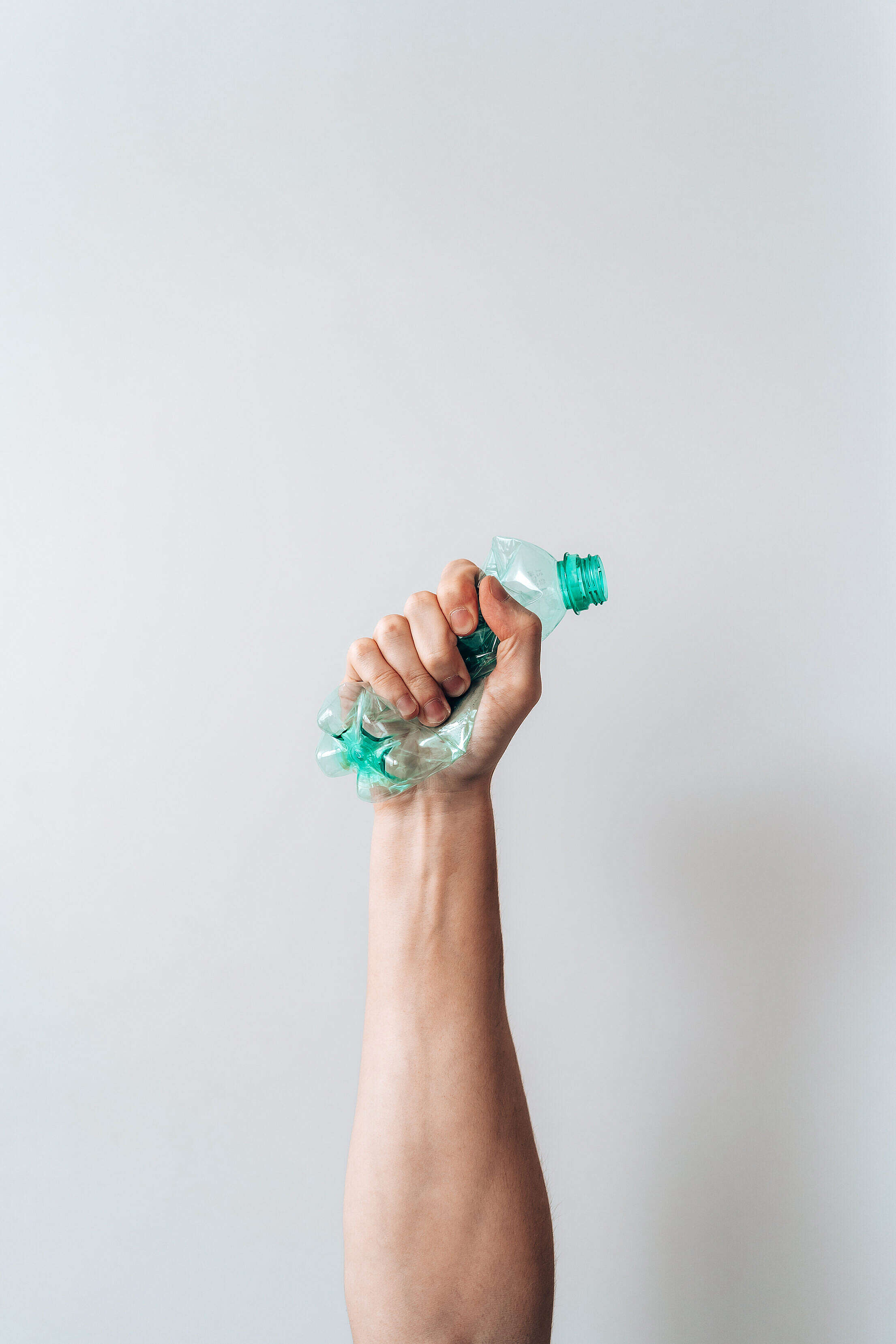 Crumpled Plastic Bottle Free Stock Photo | picjumbo