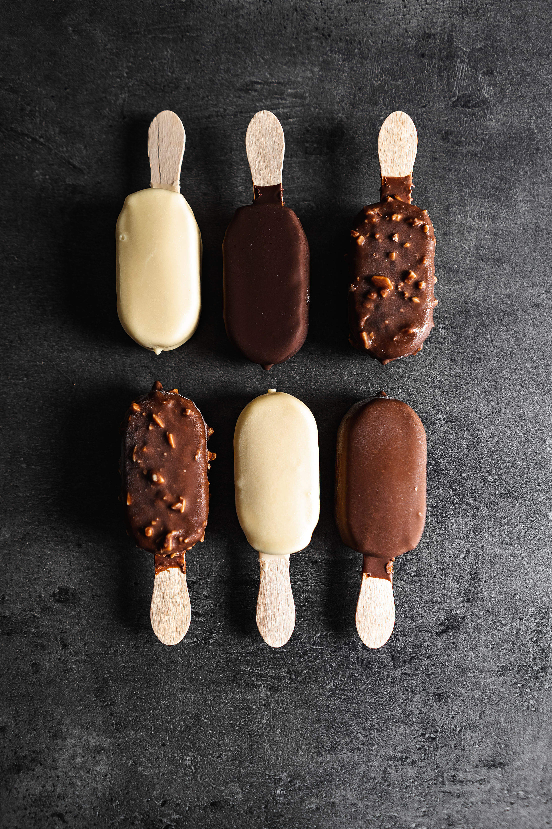 Different Kinds of Chocolate Ice Lollies Free Stock Photo | picjumbo