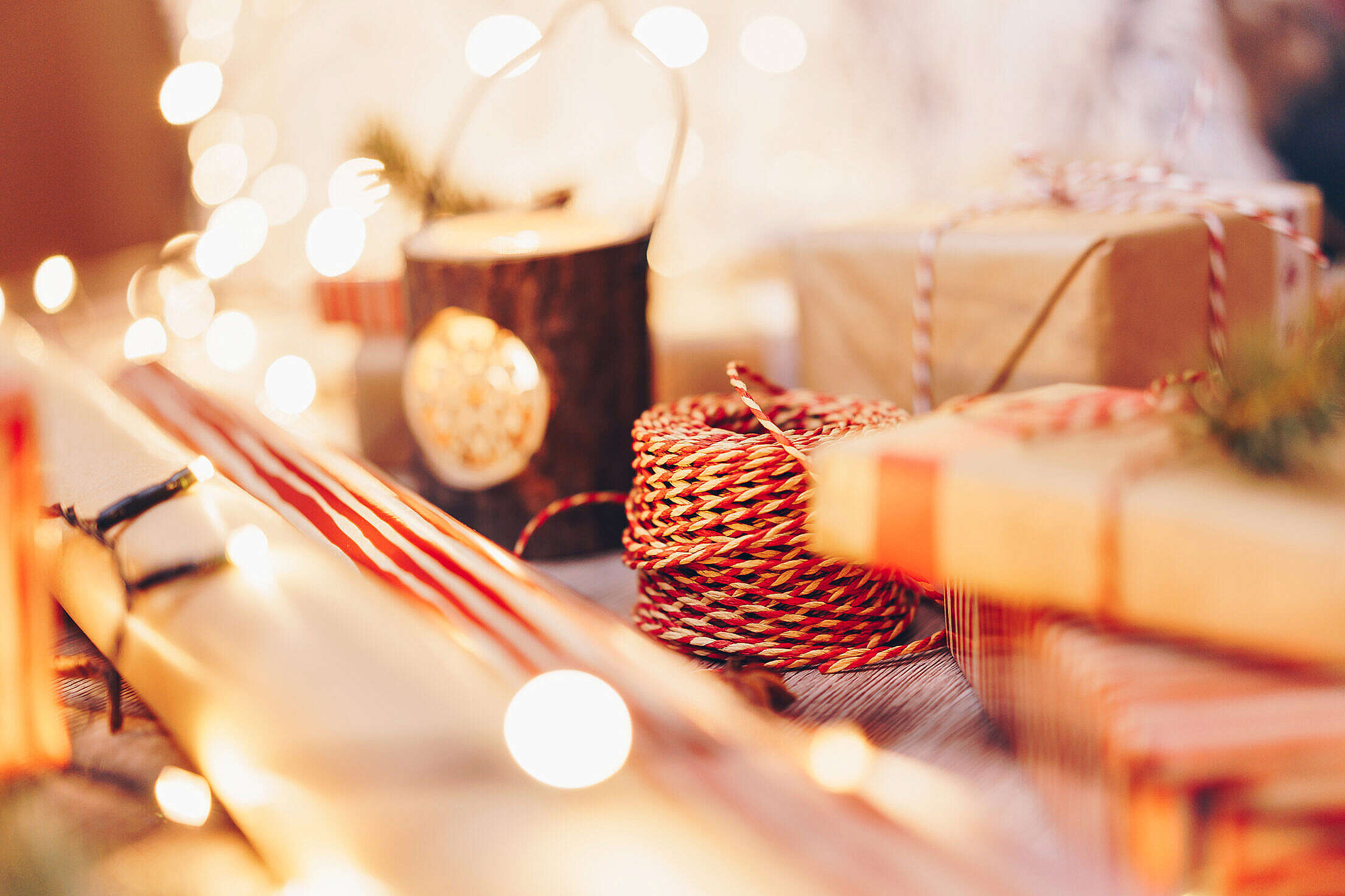 Gift Wrapping Supplies Free Stock Photo | picjumbo