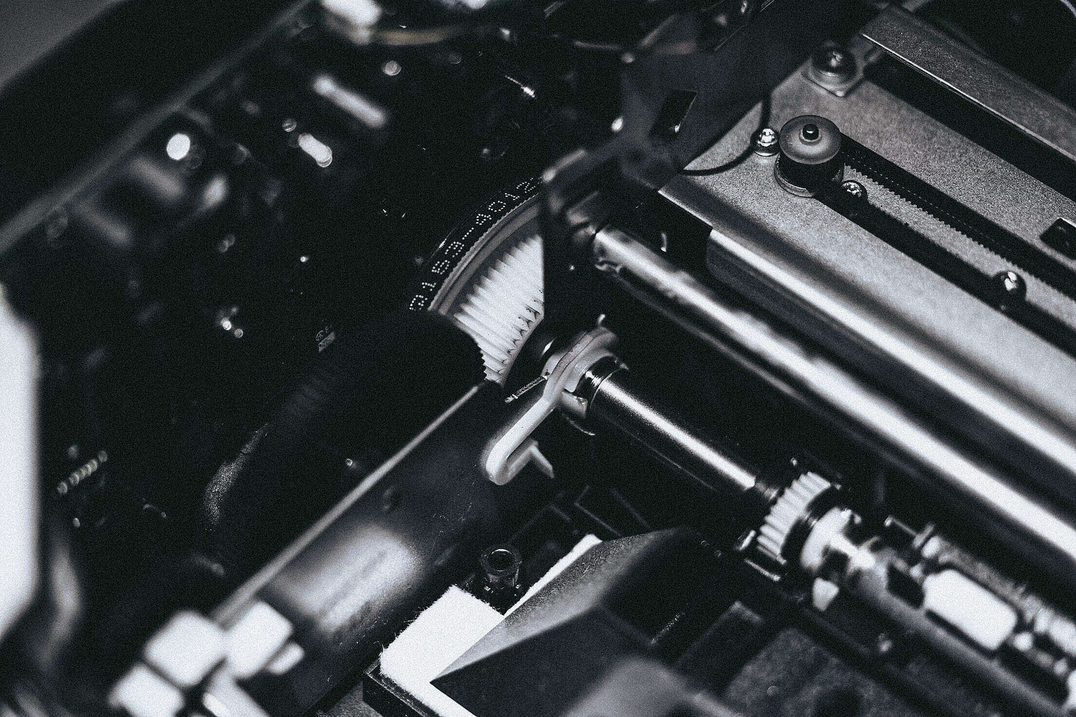 Ink Printing Inside of Inkjet Printer Free Stock Photo | picjumbo