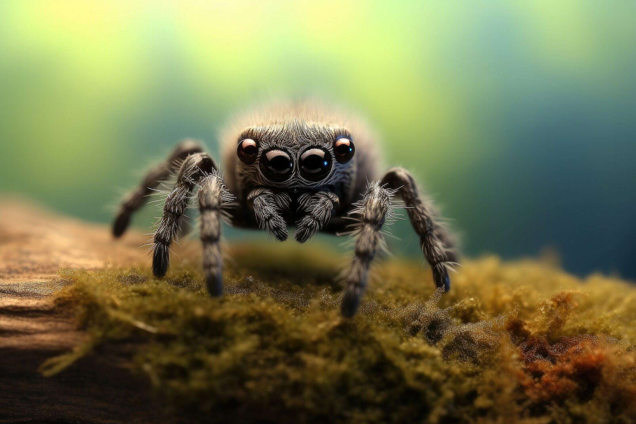 Large but Cute Spider Close-Up Free Stock Photo | picjumbo