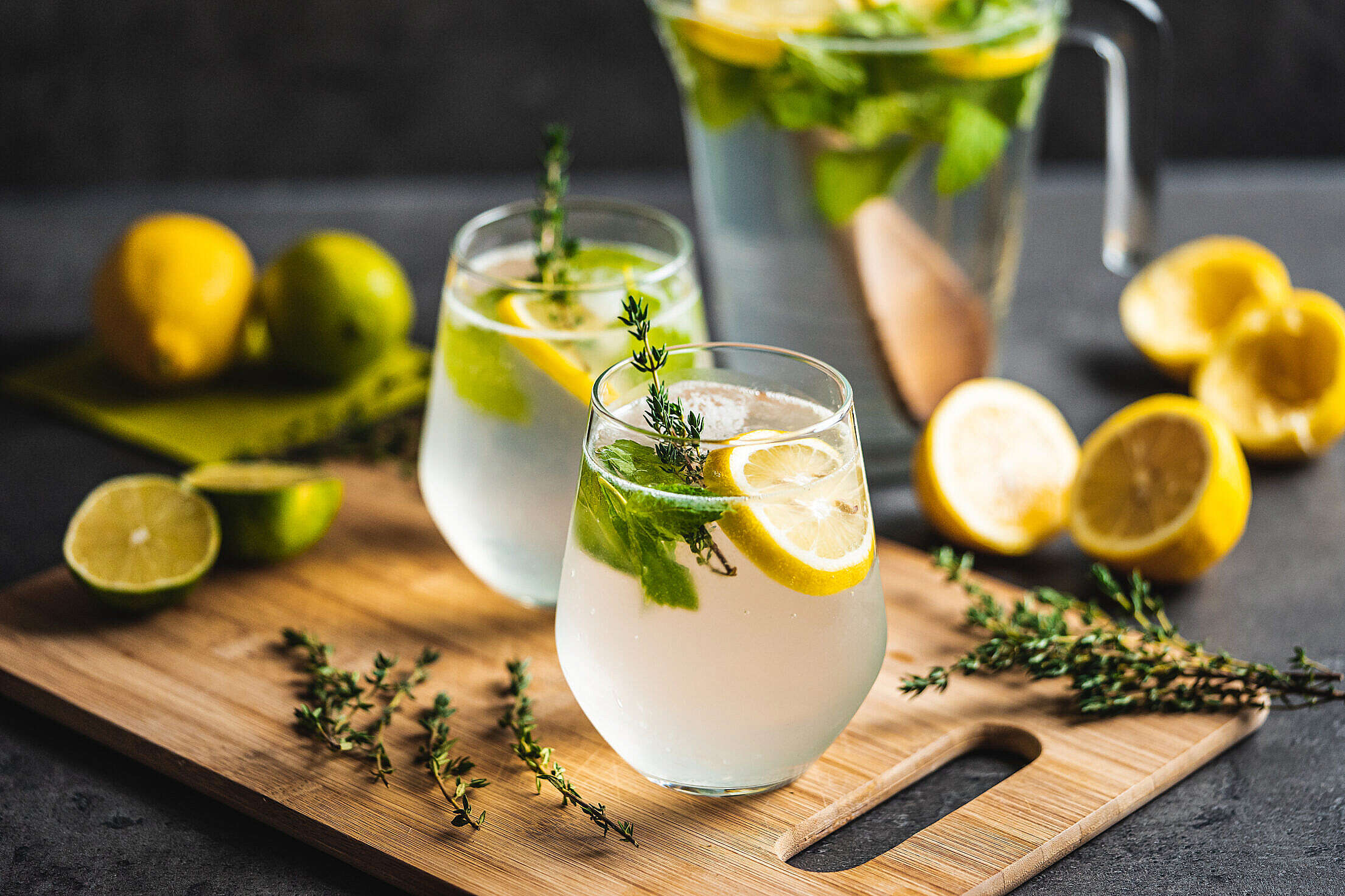 Lemon Drink Free Stock Photo | picjumbo