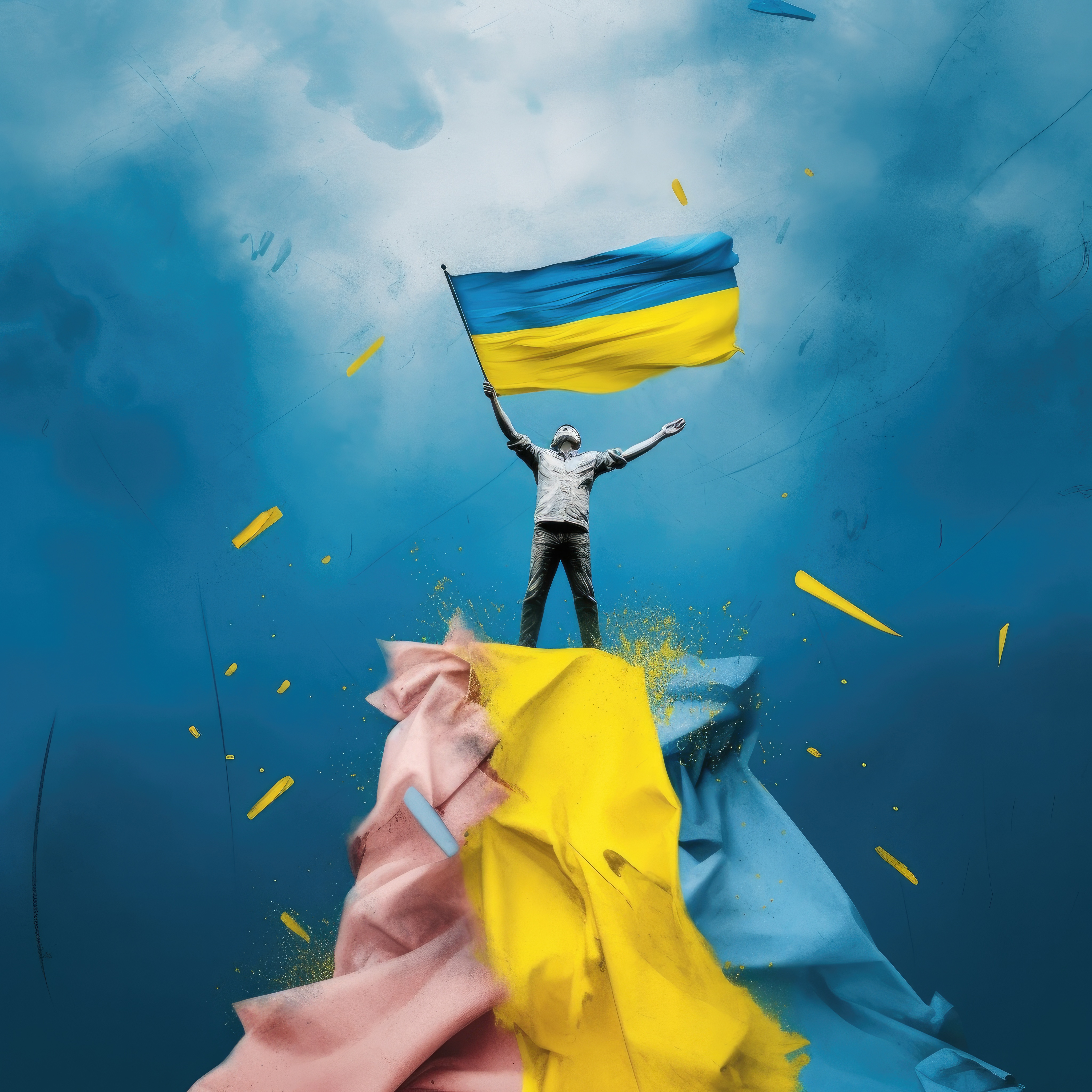 Official Ukraine Flag