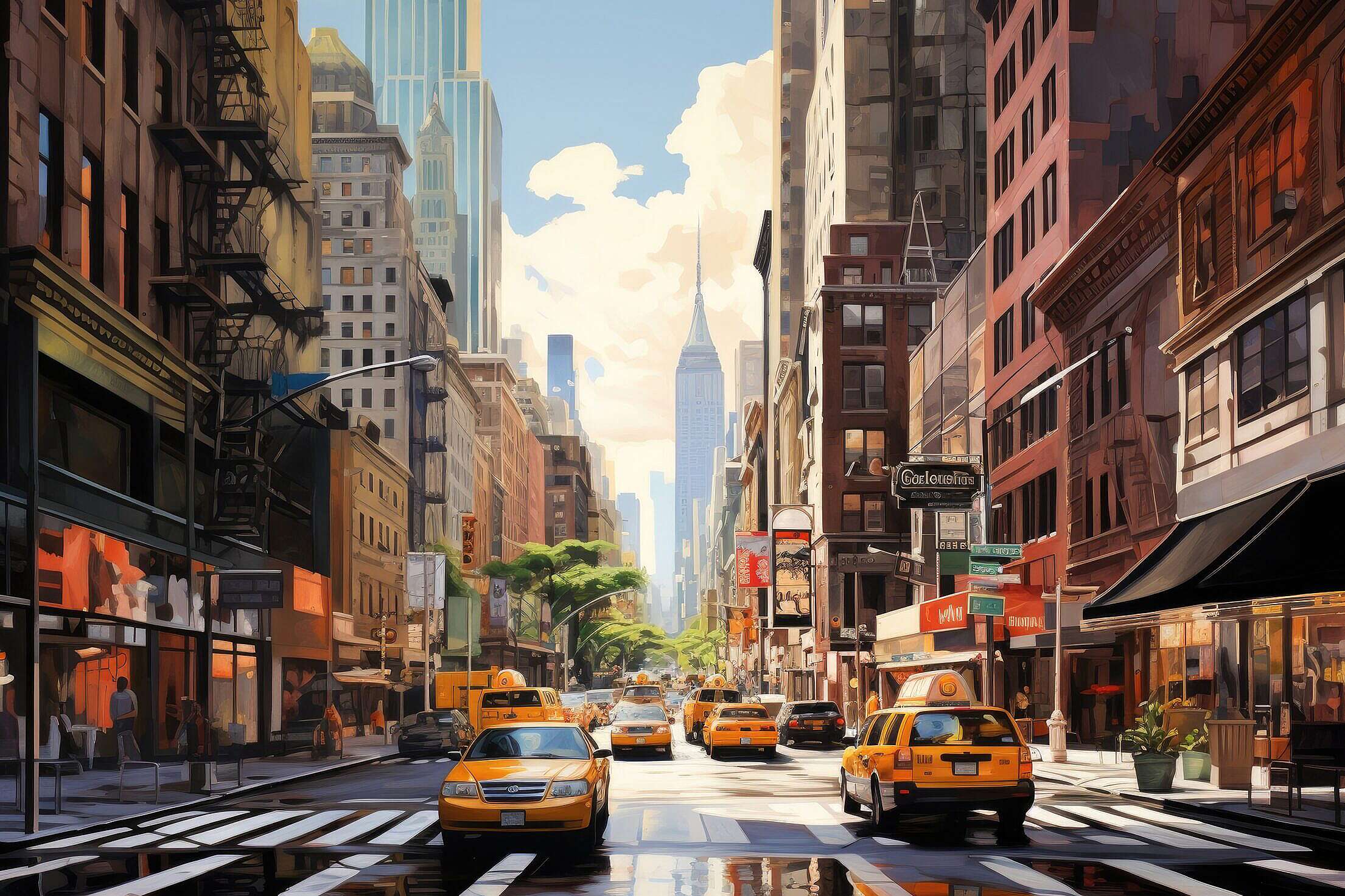 Manhattan Streets Free Stock Photo | picjumbo
