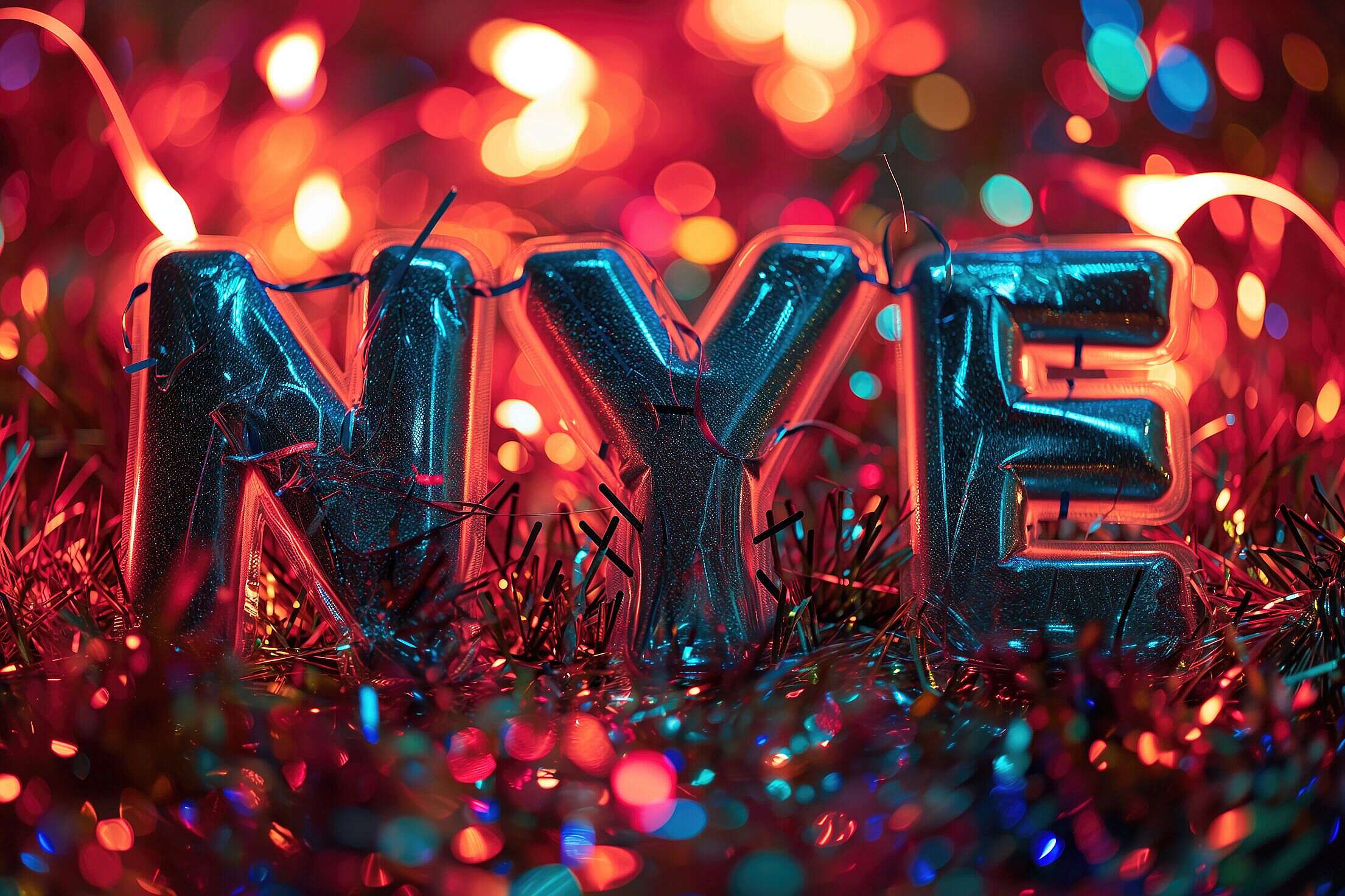 NYE New Year's Eve Letters Free Stock Photo | picjumbo