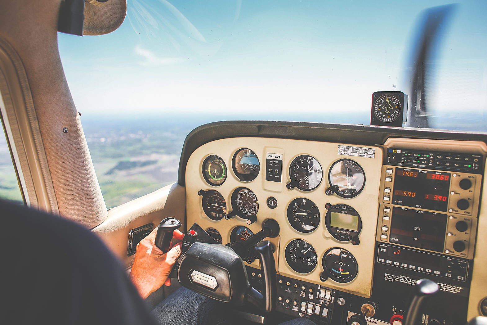 Plane Dashboard Free Stock Photo | picjumbo