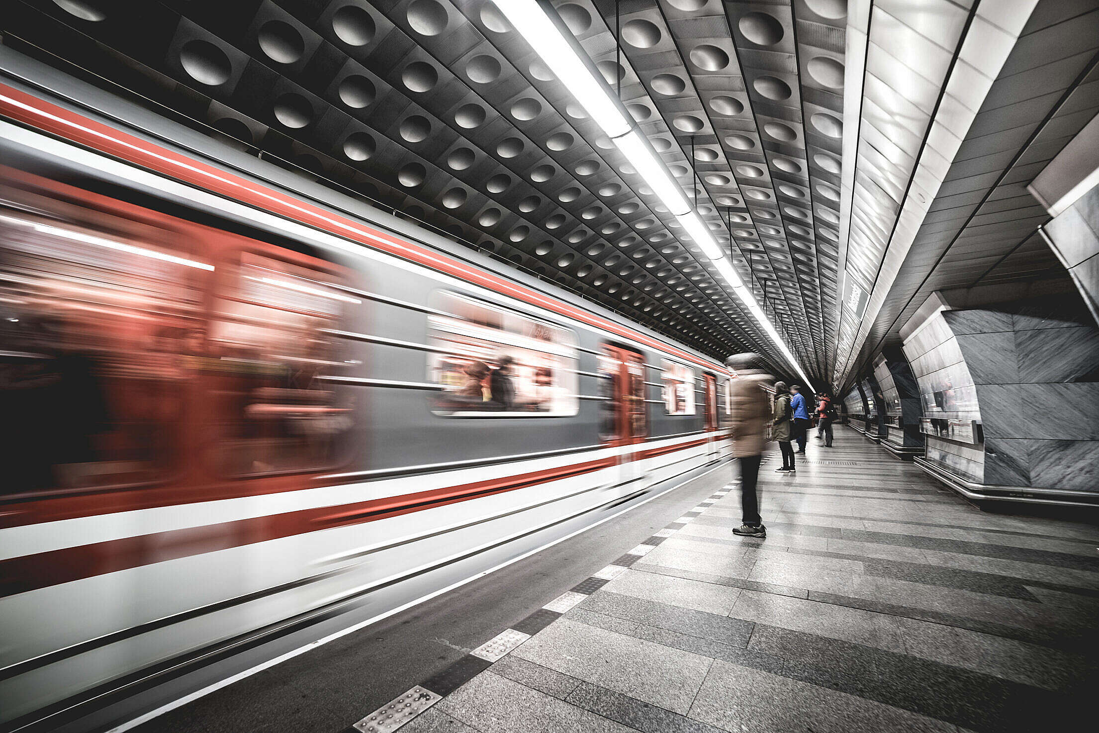 Prague Metro Subway Public Transport Network Free Stock Photo | picjumbo