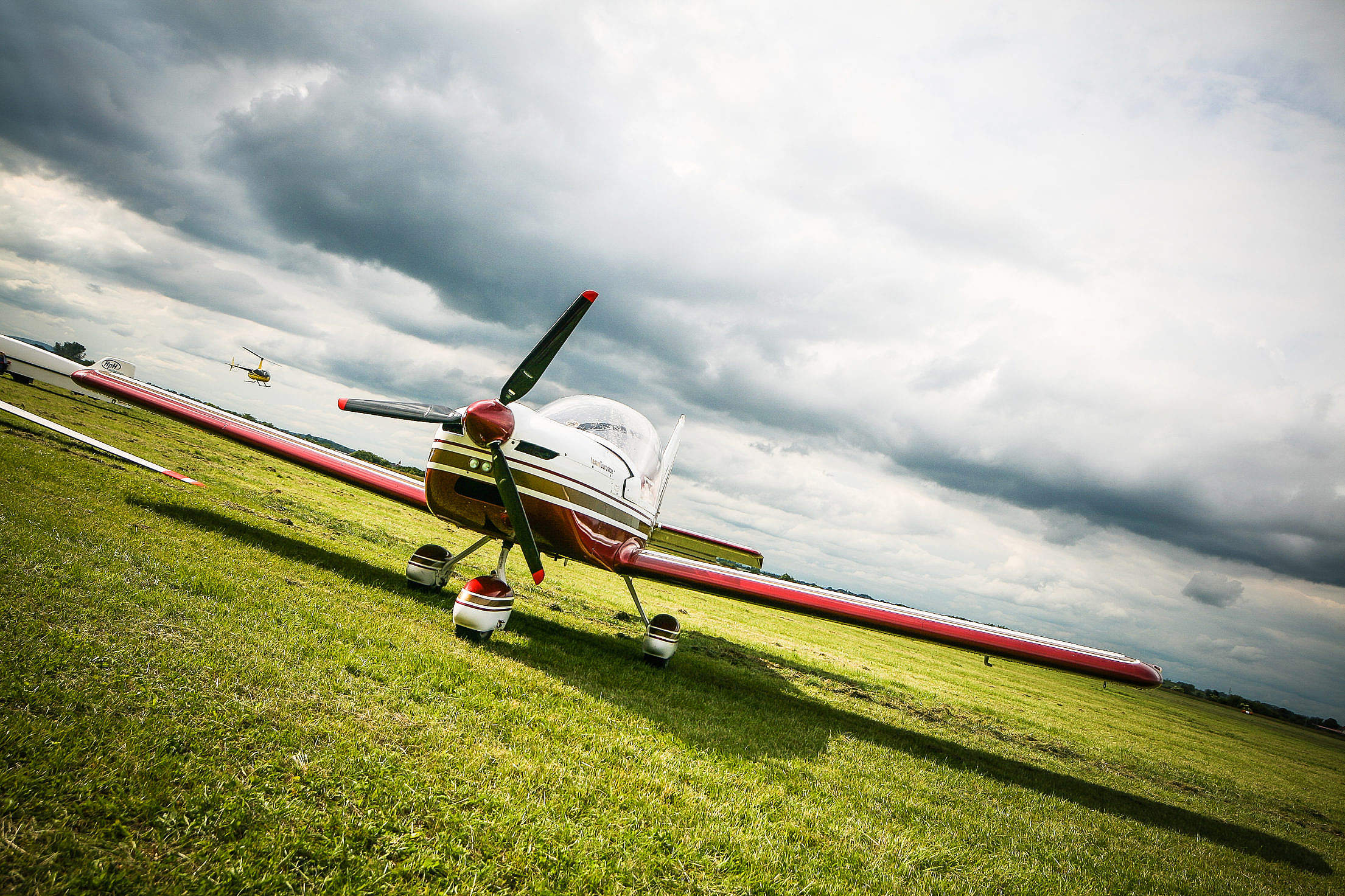 Red Airplane Free Stock Photo | picjumbo