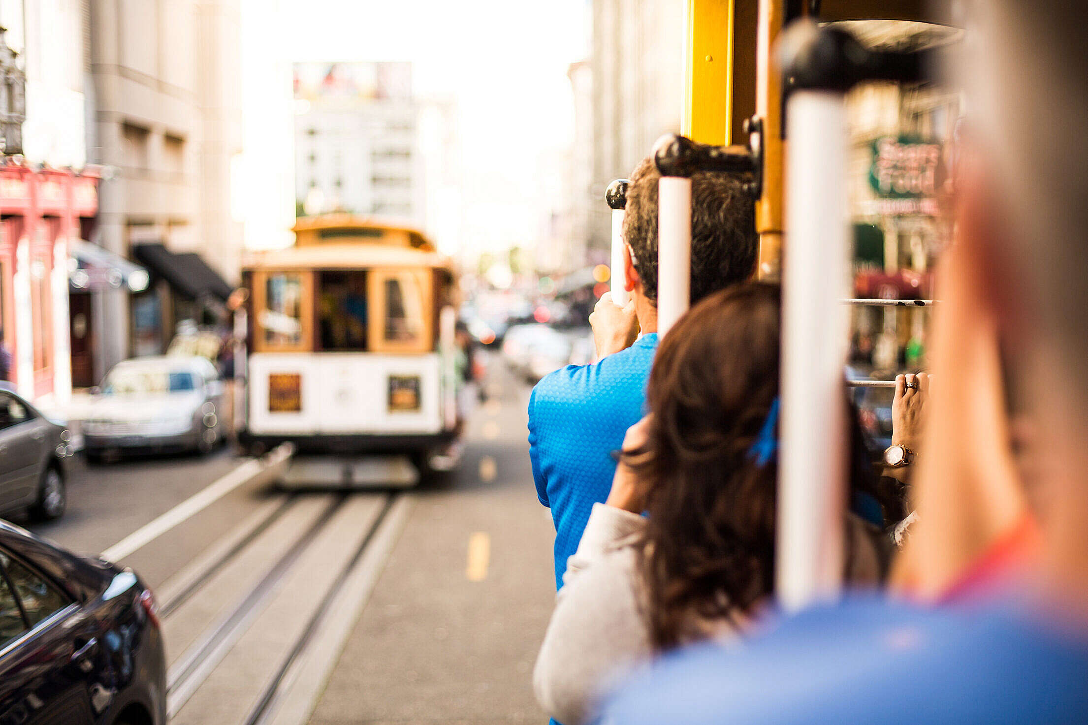 San Francisco Cable Car Ride Free Stock Photo | picjumbo