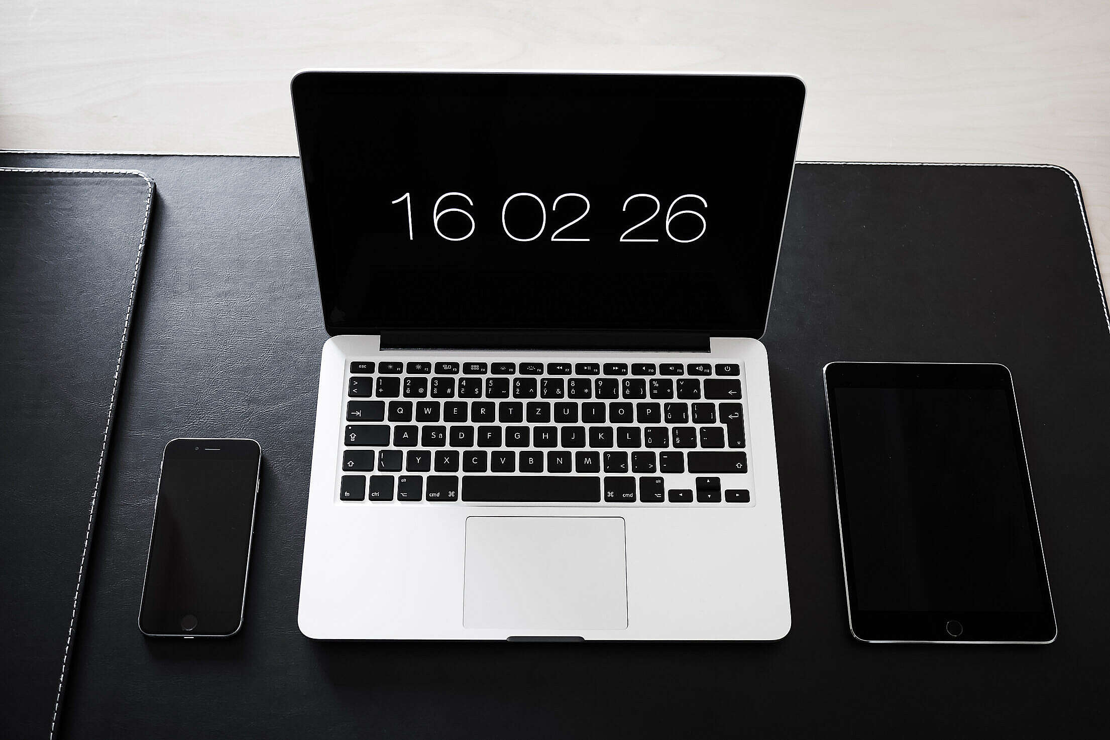 Simple Minimalistic Home Office Workspace Setup Free Stock Photo | picjumbo