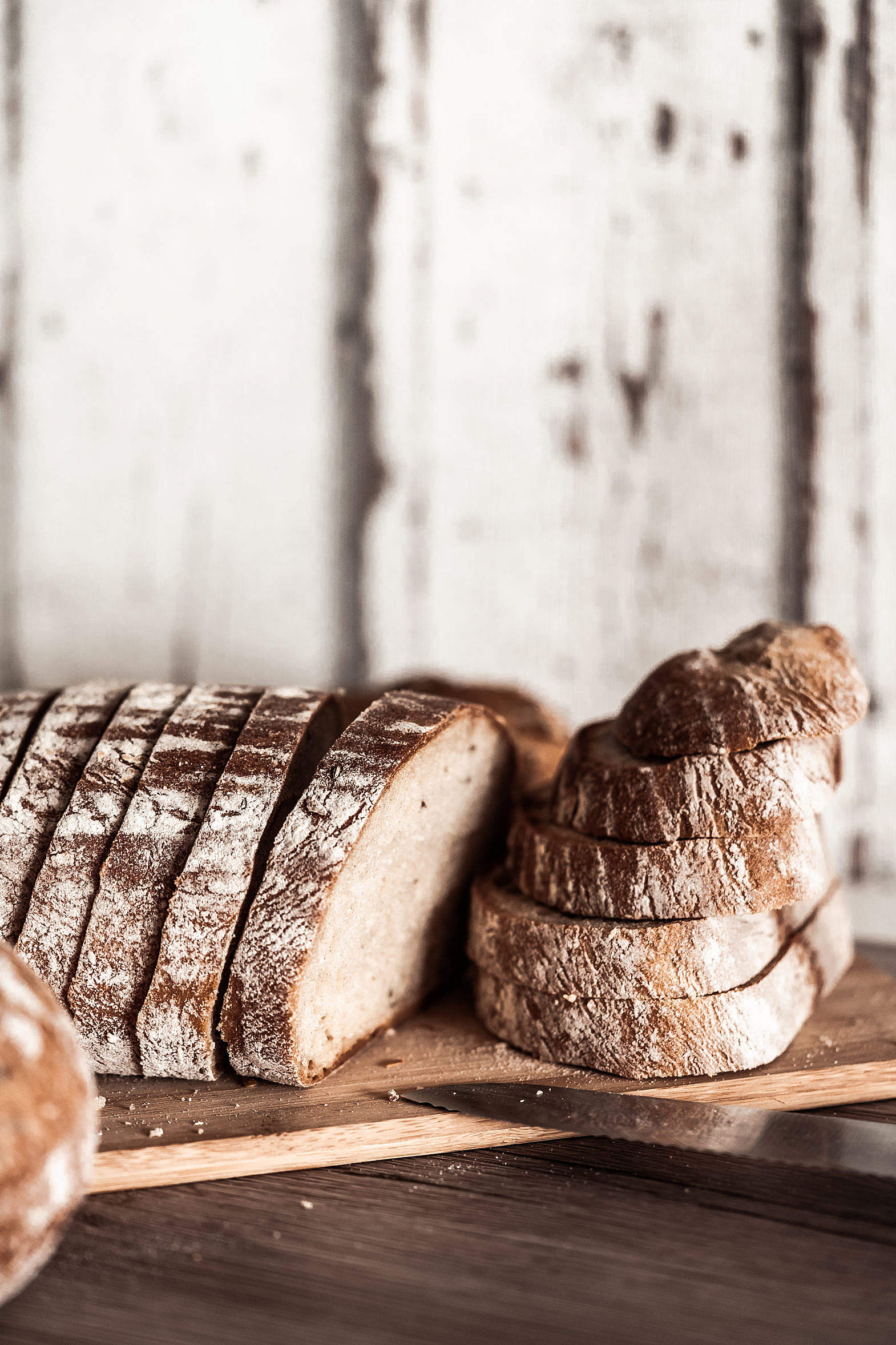 Slices of Bread Vertical Free Stock Photo | picjumbo
