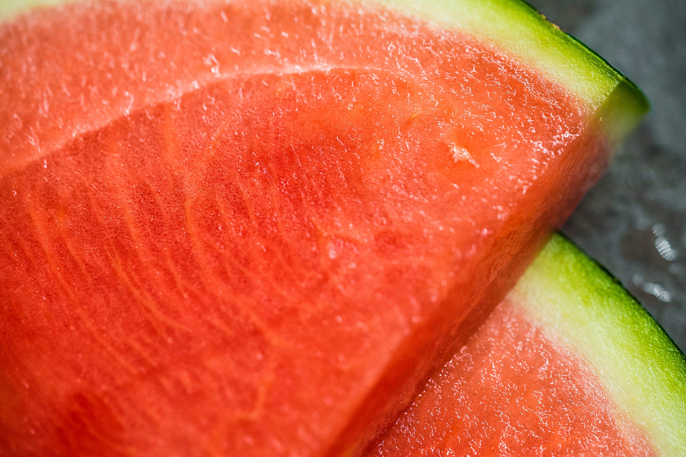 Slices of Watermelon Close Up Free Stock Photo | picjumbo