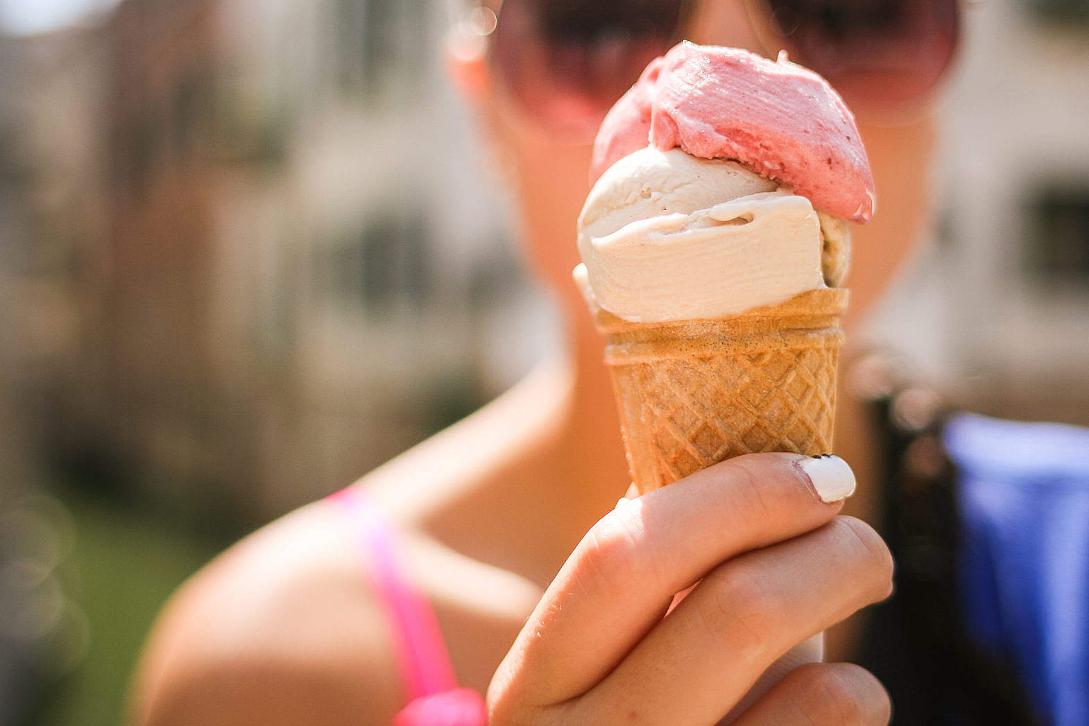Sunny Ice Cream Free Stock Photo | picjumbo