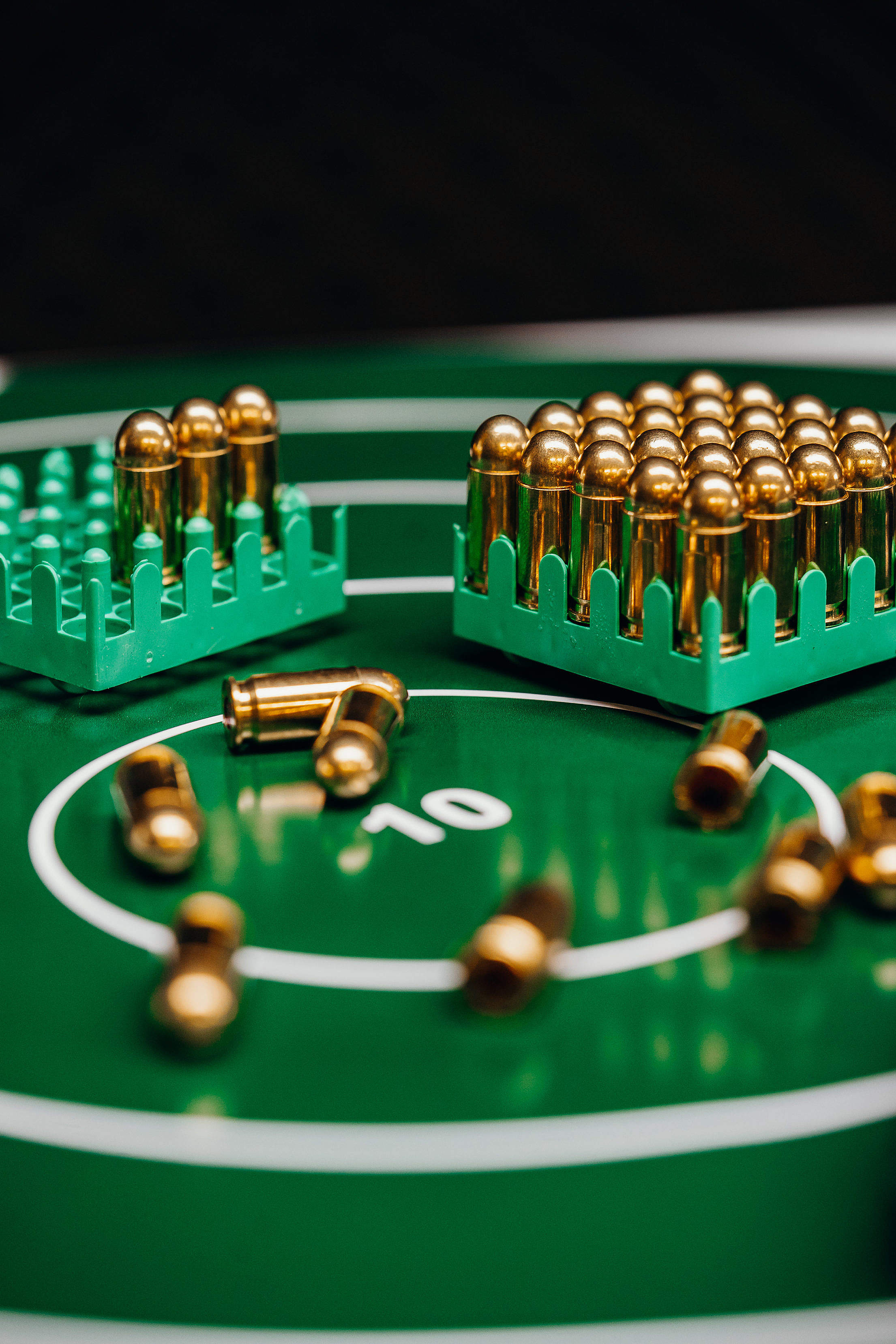 Target with Gold Bullets Free Stock Photo | picjumbo