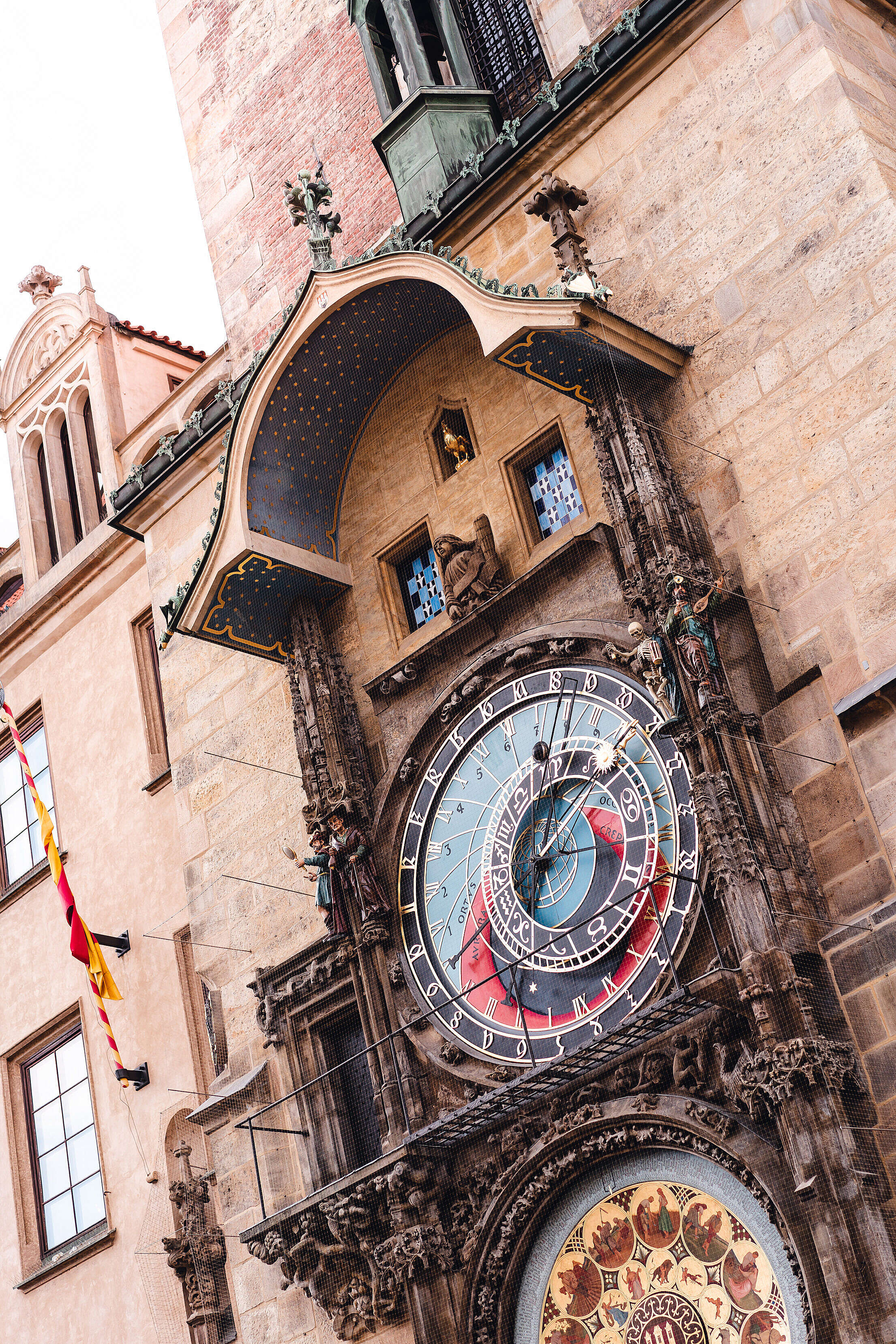 The Prague Astronomical Clock on The Old Town Square, Czechia Free ...